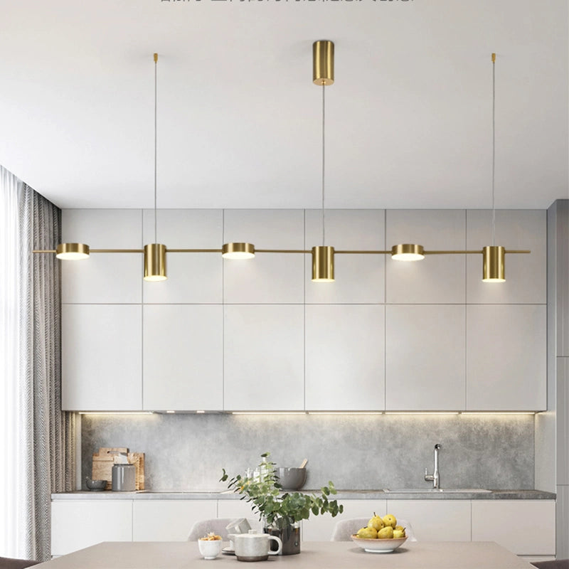 Suspension LED Linéaire Moderne | LUSTRA Maroc